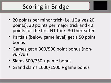 Bridge 1 Basics And Opening Ppt