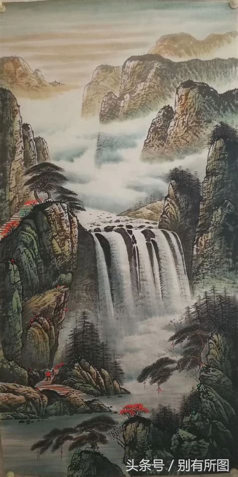 國畫古代人物山水花鳥畫寧老師四尺豎幅作品欣賞 每日頭條