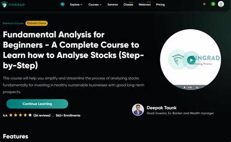 Best Fundamental Analysis Courses In Top Picks For Indian Market