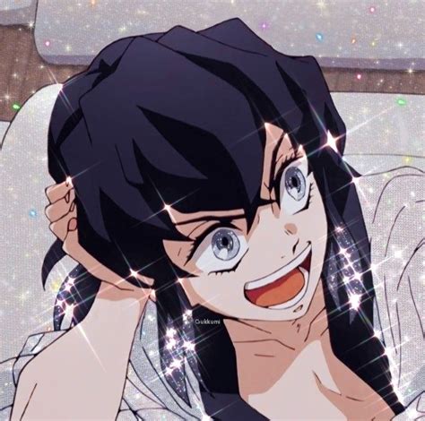 Demon Slayer Aesthetic Glitter Anime Pfp