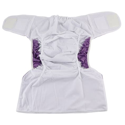 Adult Cloth Diaper Reusable Washable Elderly Incontinence Protection