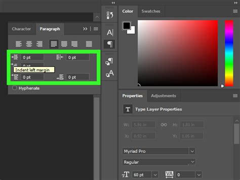 How To Justify Text In Photoshop 15 Steps With Pictures