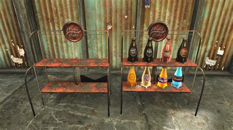 Buildable Nuka Cola Display Rack And Bandit Roundup At Fallout 4 Nexus Mods And Community