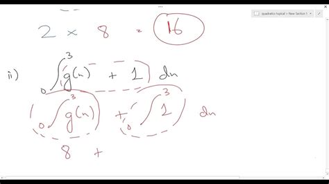 integration past paper practice o level igcse add maths youtube