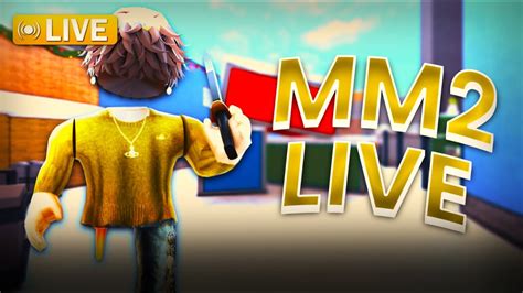 Mm2 Live With Fans Murder Mystery 2 Live Youtube
