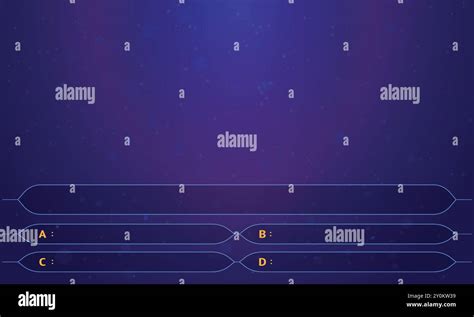 Game Quiz Template On Gradient Background Stock Vector Image And Art Alamy