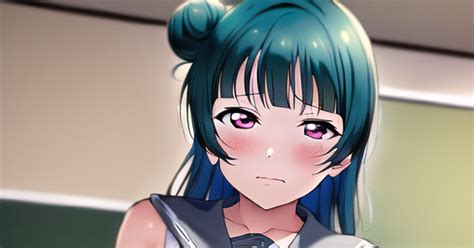 Novelai パンツを見せてくれる善子 Hnm Ai絵 のイラスト Pixiv