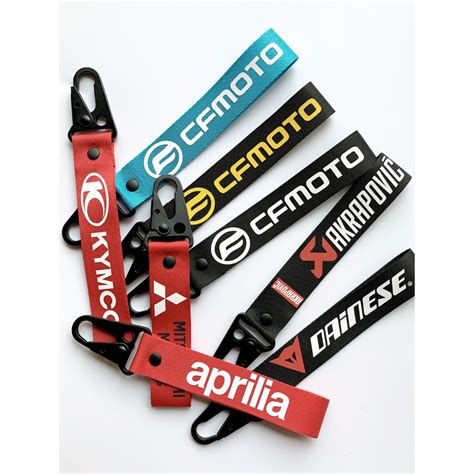 客製化【飄帶】鑰匙扣飄帶定製春風無極摩托車 改裝防丟牌 定製logo 車牌手機號 蝦皮購物