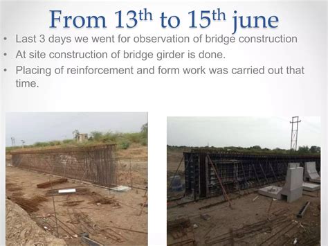 Summer Internship At Patel Infrastructure Ppt