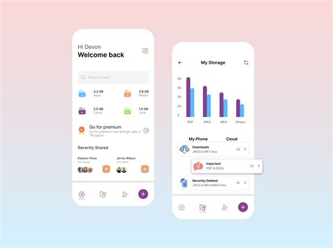 Storage App UI By Qurban Ali On Dribbble