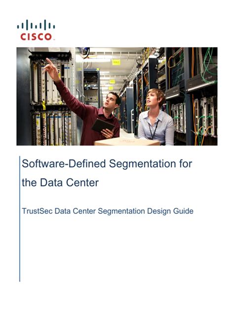 Trustsec Data Center Segmentation Guide Update Oct18 Pdf Pdf