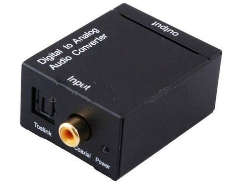 2019 Digital To Analog Audio Converter Adapter Coaxial Optical Toslink