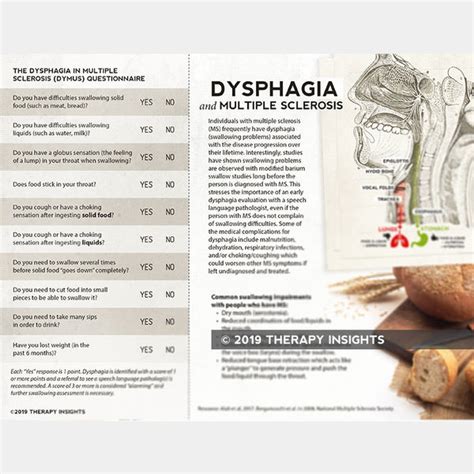Dysphagia And Multiple Sclerosis Therapy Insights