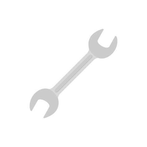 Premium Vector Wrench Tool Icon Flat Illustration Of Wrench Tool Vector Icon Isolated On White