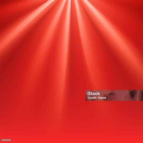 Red Polar Rays With Flare Stock Illustration Download Image Now