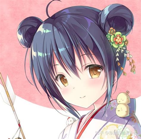动漫头像有趣可爱的二次元和风少女换一个头像换一种心情 知乎