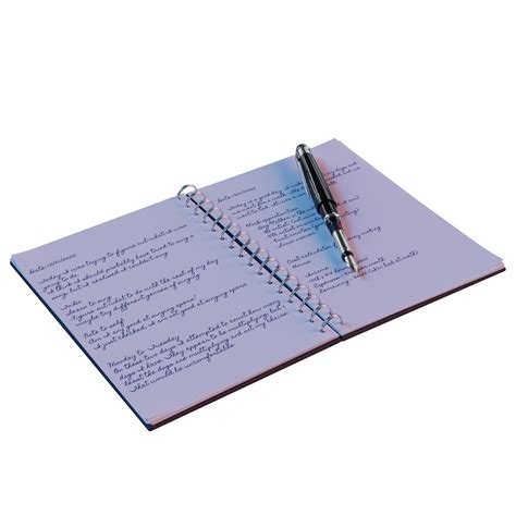 Notepad 01 For Blender • Imeshh 3d Model Library