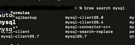 How Do I Specify Mysql Configuration File In Mac I Installed Mysql
