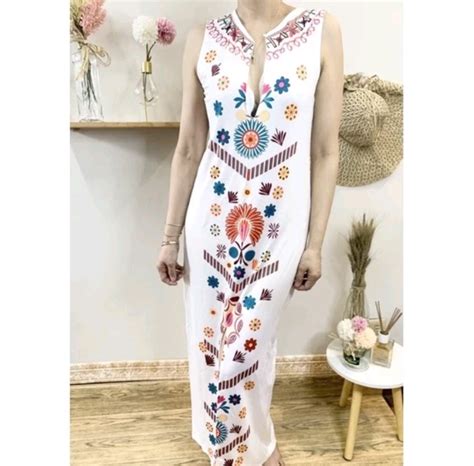 Boho White Maxi Dress Womens Fashion Dresses And Sets Dresses On