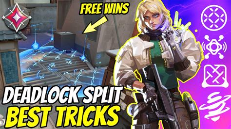 Deadlock Split Lineups And Setups Valorant Youtube