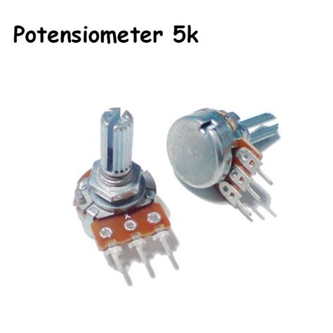 Jual Potensio 5k Ohm Potensiometer B5K Variable Resistor 5KOhm | Shopee ...
