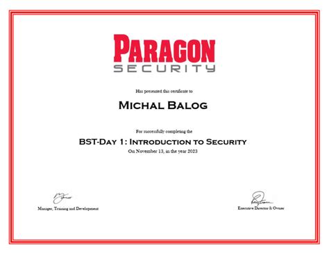 Bst Day 1 Introduction To Security Certificate Pdf