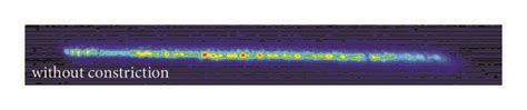 False Color Plots Of The Near Field Transverse Intensity Distributions