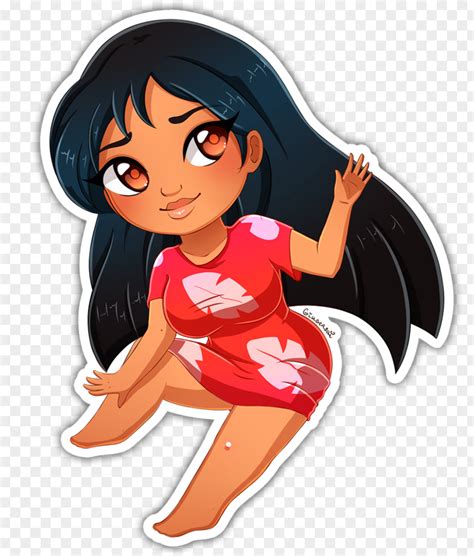 Grown Up Lilo And Stitch Pelekai Fan Art Deviantart Drawing Png Image