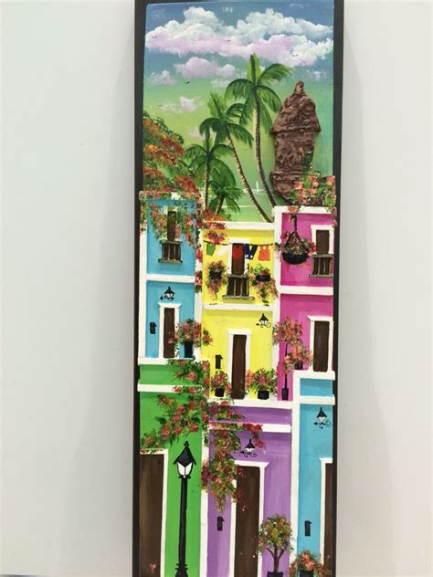 Arte Del Viejo San Juan Puerto Rico Old San Juan Art And Crafts