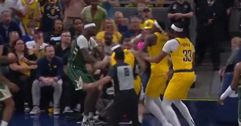 Bobby Portis Ejected For Scuffle As Bucks Nba Playoffs Dream In Tatters