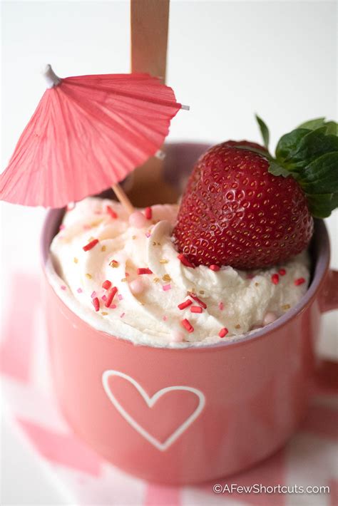 Strawberry Mug Cake Recipe A Few Shortcuts