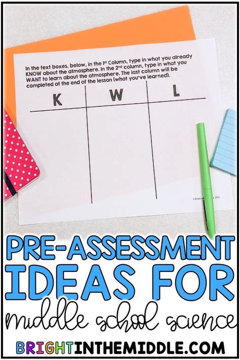Pre Assessment Ideas For Your Students Artofit