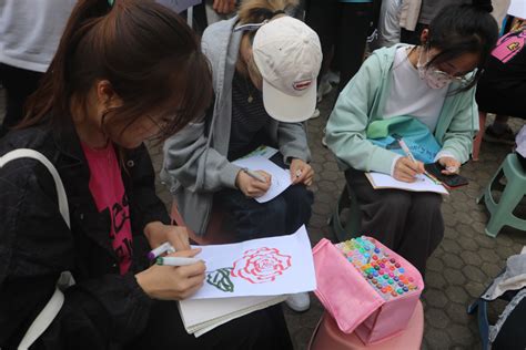 艺术学院开展笔映成趣追光绘心心理疗愈绘画活动 山东科技大学新闻网