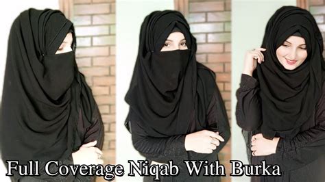 Full Coverage Niqab Tutorial || Niqab Style 2024 - YouTube