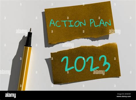 Conceptual Display Action Plan Concept Meaning To Do List Contain