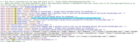 Open Graph Data With Gutenberg · Issue 4030 · Wordpressgutenberg · Github
