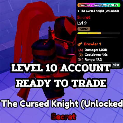 SALE THE CURSED KNIGHT UNLOCKED IGRIS EVOLVED ANIME DEFENDERS ACCOUNT