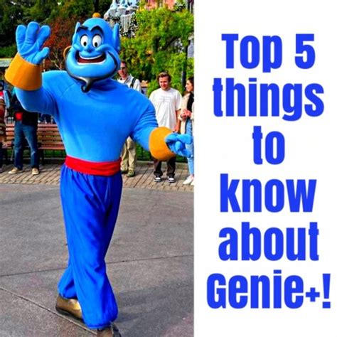 Top 5 Things You Need To Know About Disney GENIE At WDW