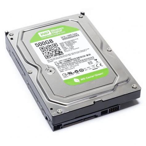 Жесткий диск Western Digital Green 500GB (3.5", 5400 RPM, 64 Mb, SATA ...