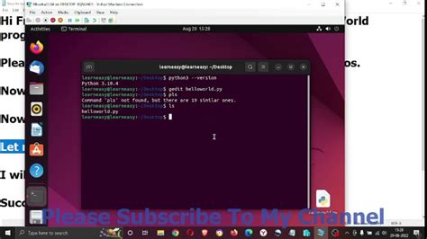How To Run Hello World Program In Python On Ubuntu Source Code 2022
