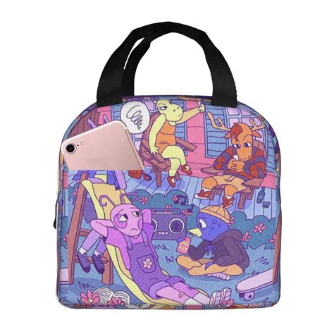 The Backyardigans Cute Lunch Bag Portable Tote Bag Insulated Lunch Box Picnic Beach Office