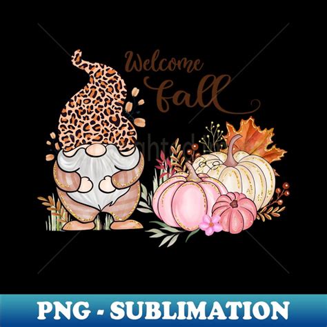 Cute Autumn Creative Sublimation Png Download Transform Inspire