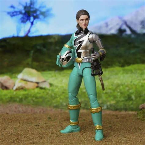 Power Rangers Dino Fury Lightning Collection Green Ranger 6 Action