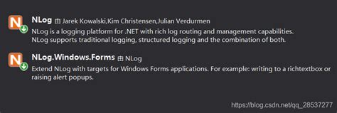 Nlog输出日志到richtextbox Nlog Richtextbox Csdn博客