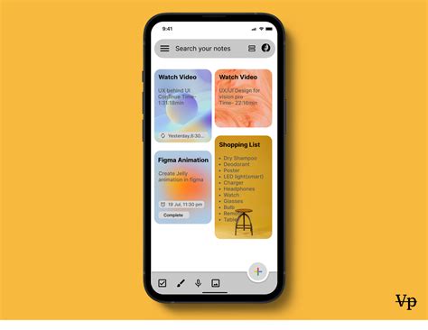 Notes Widget Ui Design By Vaishali Patil On Dribbble