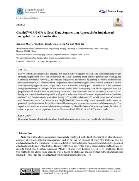 Pdf Graphcwgan Gp A Novel Data Augmenting Approach For Imbalanced