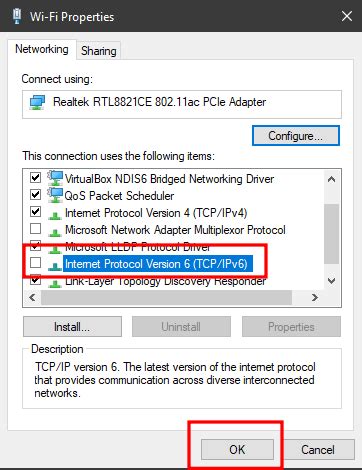 Cara Disable IPv6 Di Laptop Dan HP Secara Mudah Rumahweb