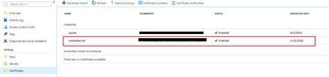 delete certificate from azure key vault does this delete cert resource