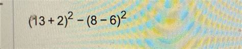 solved 13 2 2 8 6 2