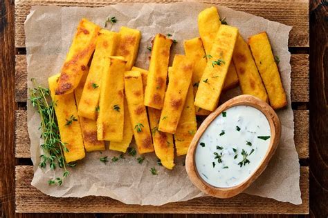 Polenta frita super crocante deliciosa e fácil de fazer GASTRONOMIAS